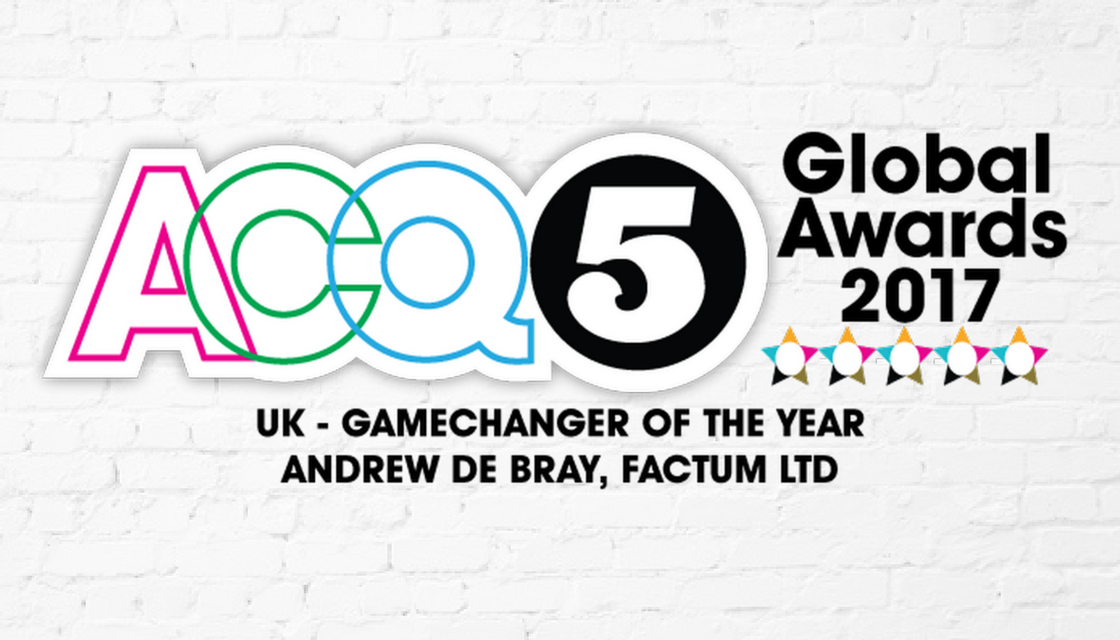 ACQ5 Names Factum's Managing Director Gamechanger of the Year - Factum ...